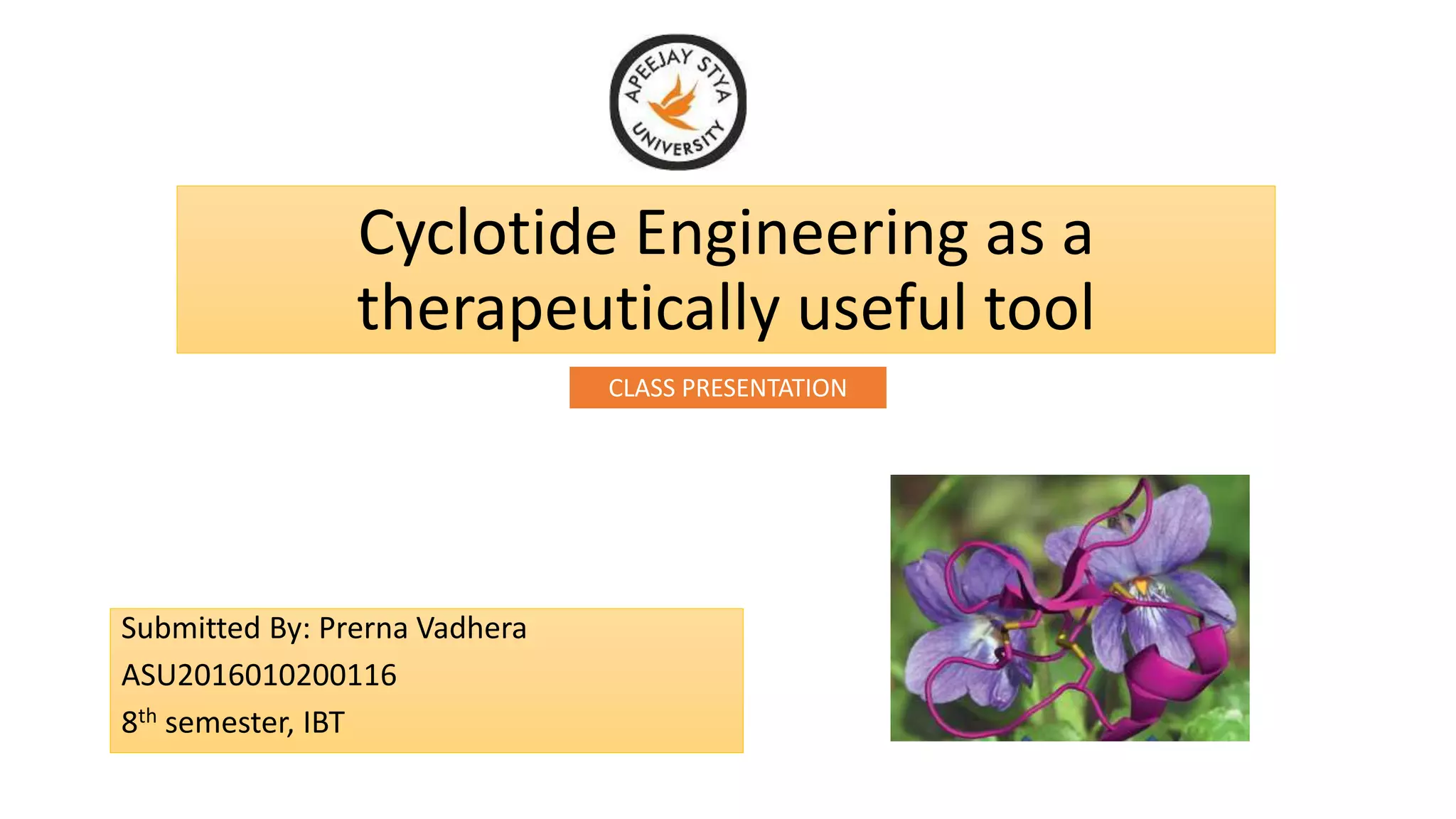 Cyclotides | PPT