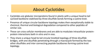 Cyclotides | PPT