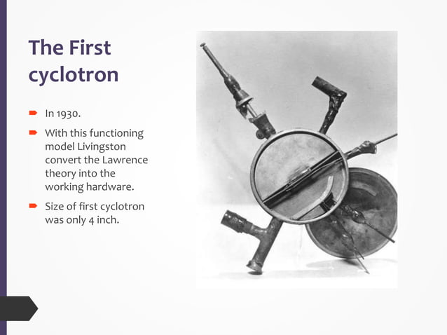 Cyclotron | PPTX | Physics | Science