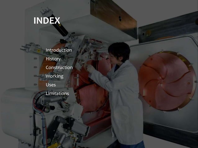 Cyclotron | PPTX | Physics | Science