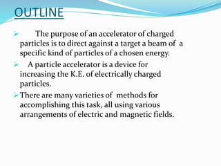 Cyclotron | PPTX | Physics | Science