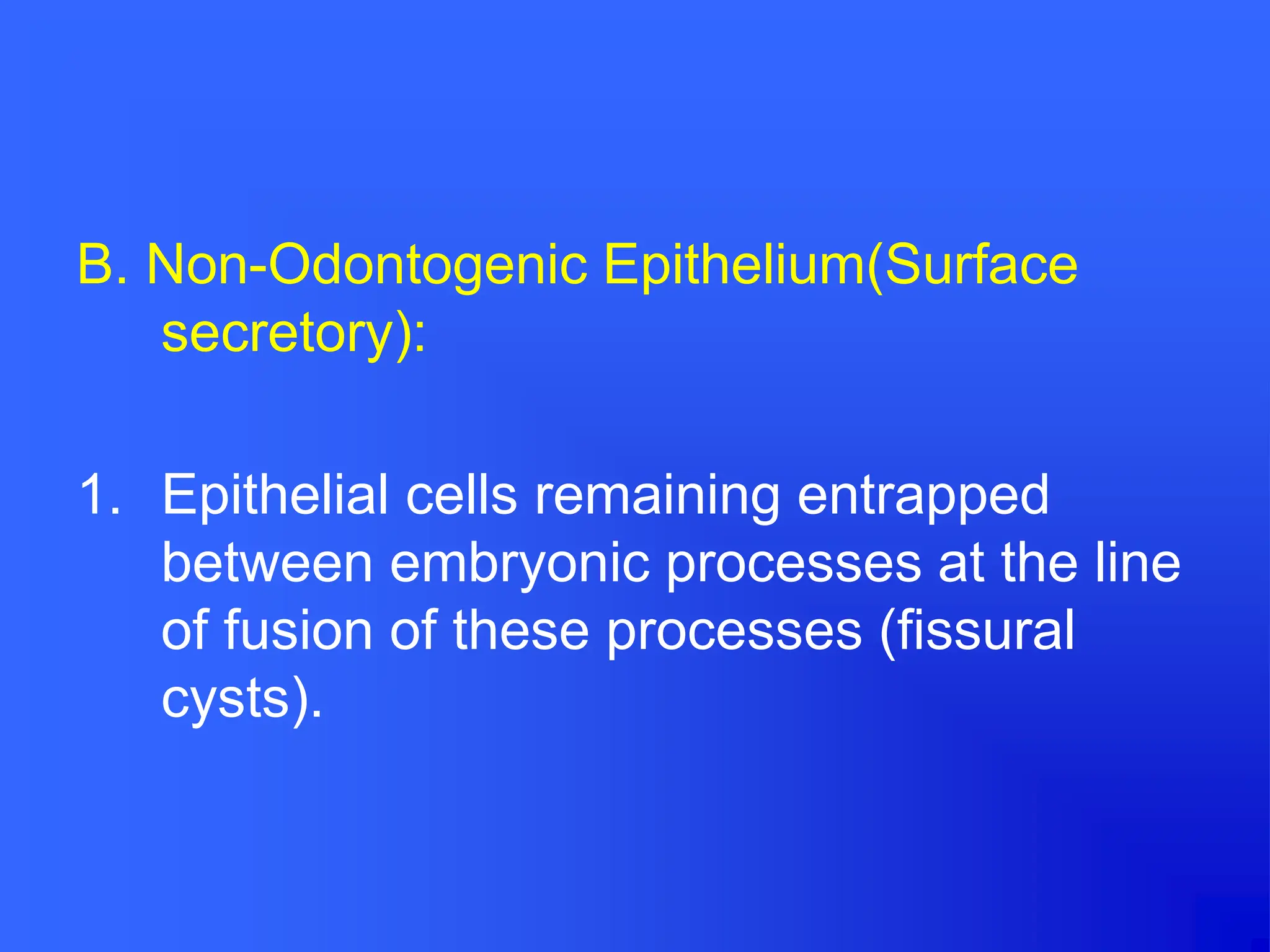 cycst of oral cavity pathology og llg cydydPT | PPT