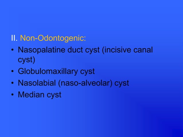 cycst of oral cavity pathology og llg cydydPT | PPT