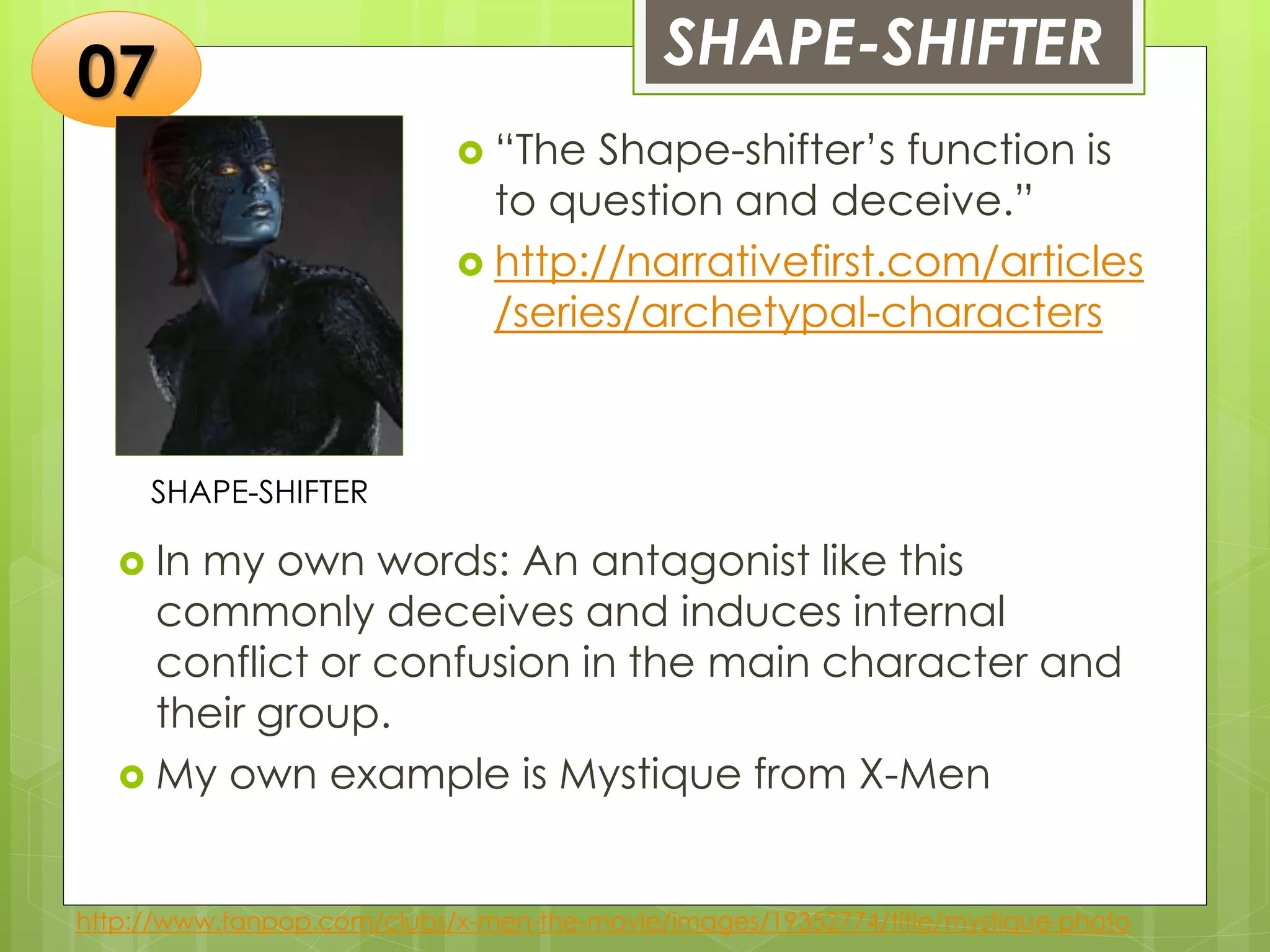 Humanities 13 - Types of Characters | PPTX