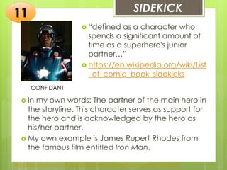 Humanities 13 - Types of Characters | PPTX