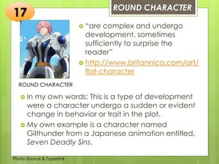 Humanities 13 - Types of Characters | PPTX