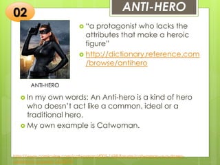 Humanities 13 - Types of Characters | PPTX