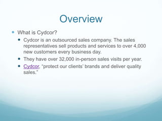 Cydcor | PPT