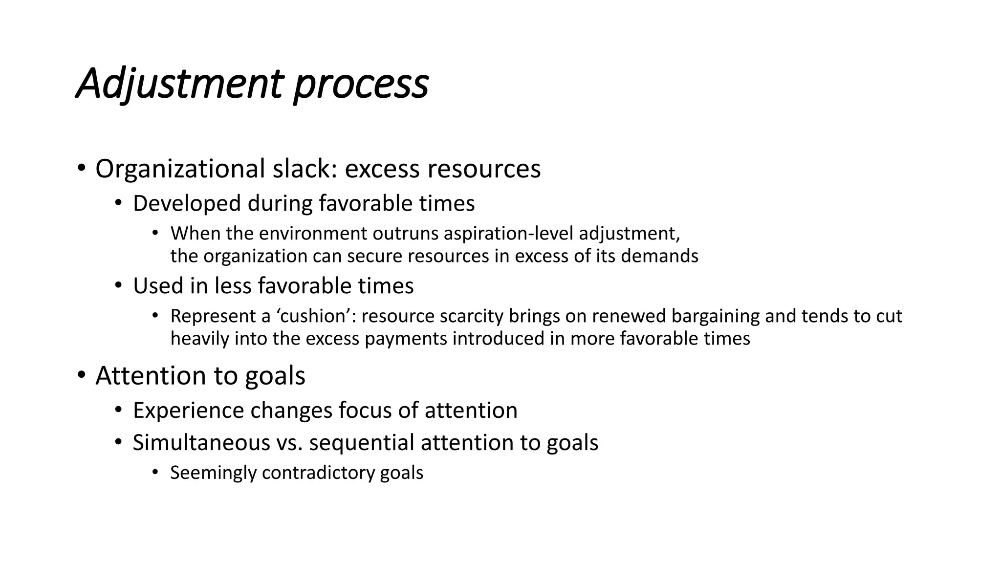 Cyert & march 2001 - a behavioral theory of organizational objectives ...