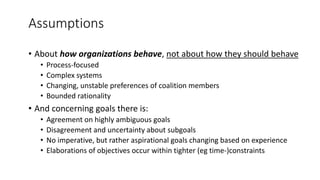 Cyert & march 2001 - a behavioral theory of organizational objectives ...