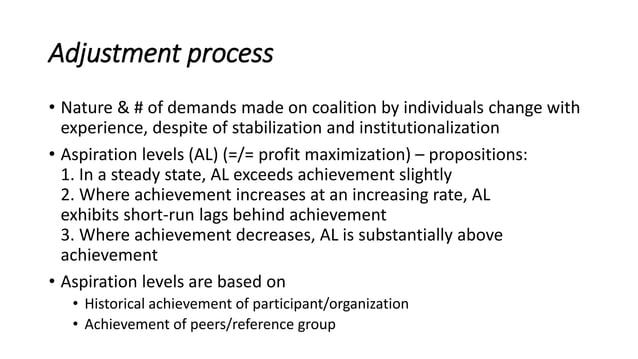 Cyert & march 2001 - a behavioral theory of organizational objectives ...