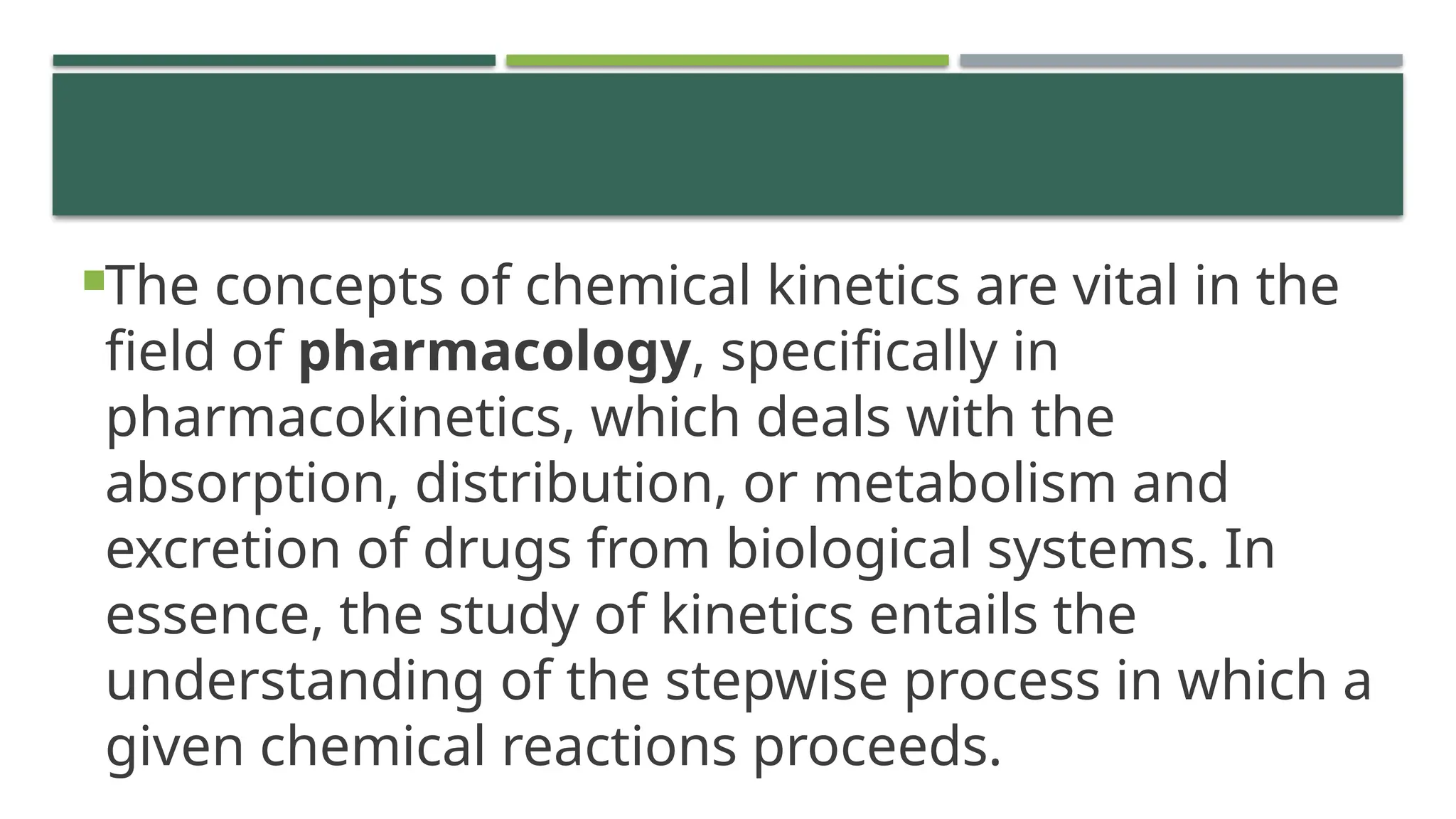 Understanding of Chemical Kinetics Module 6 | PPTX