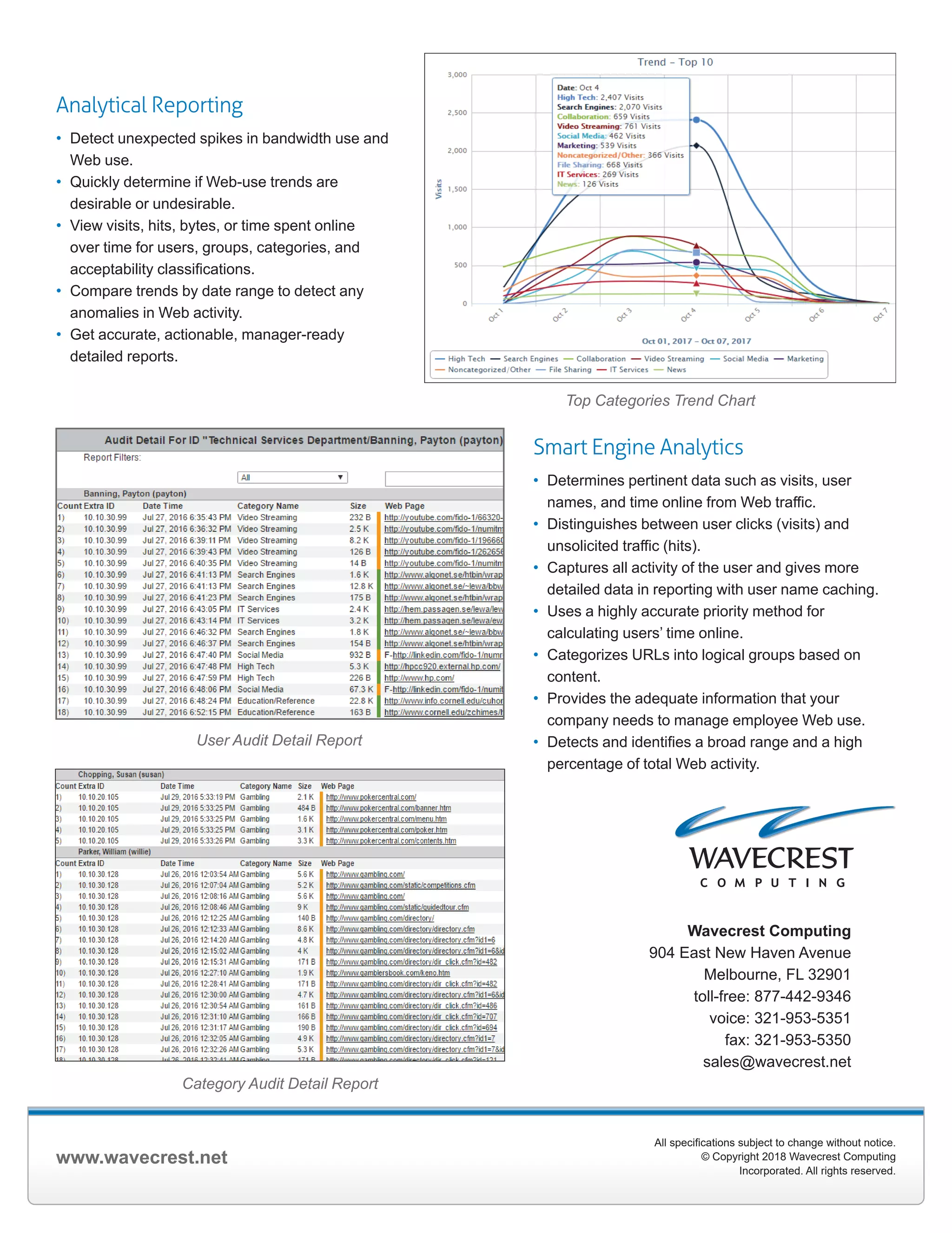 Cyfin Reporting Capabilities Datasheet