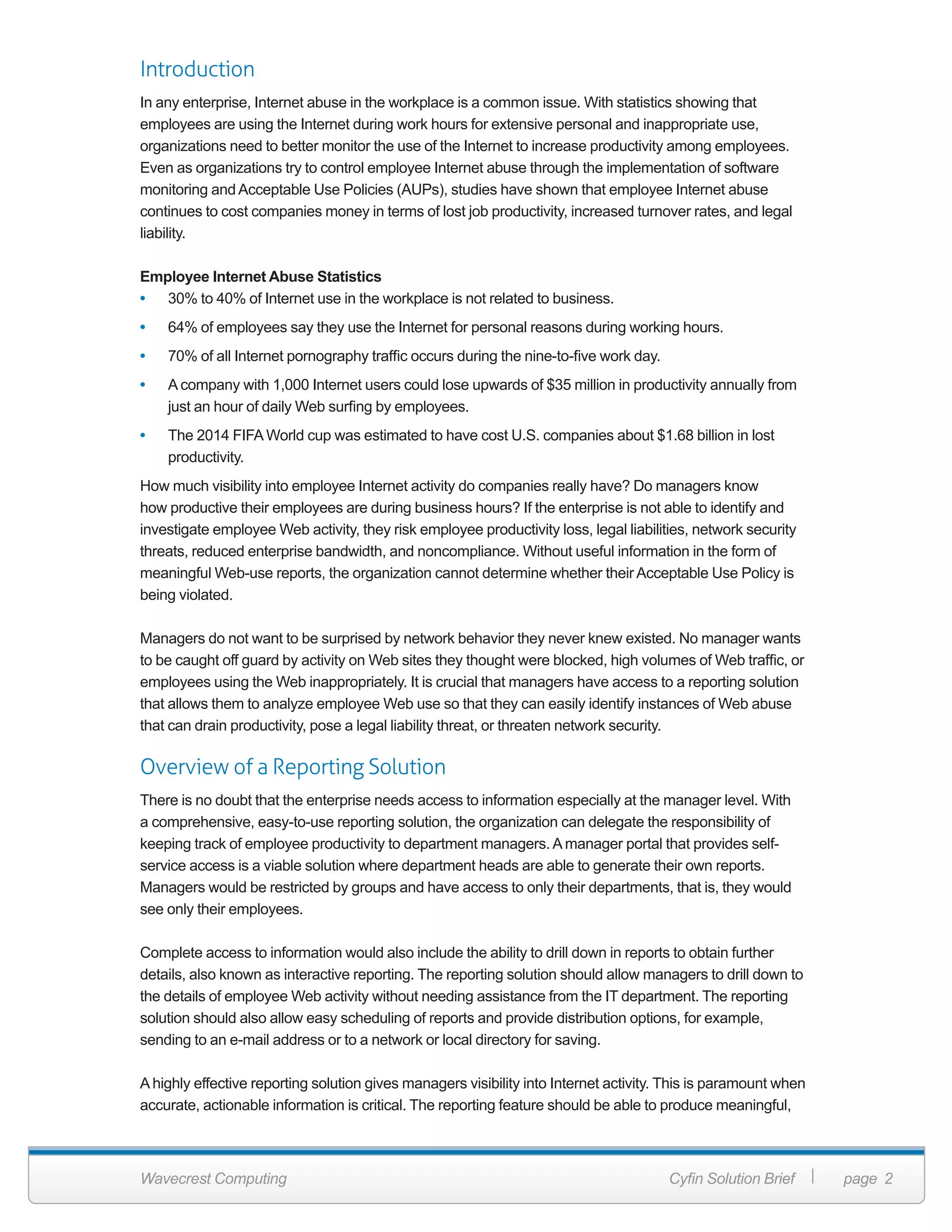 Cyfin Solution Brief | PDF