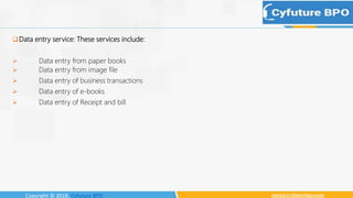 BPO services: An overview | PPT