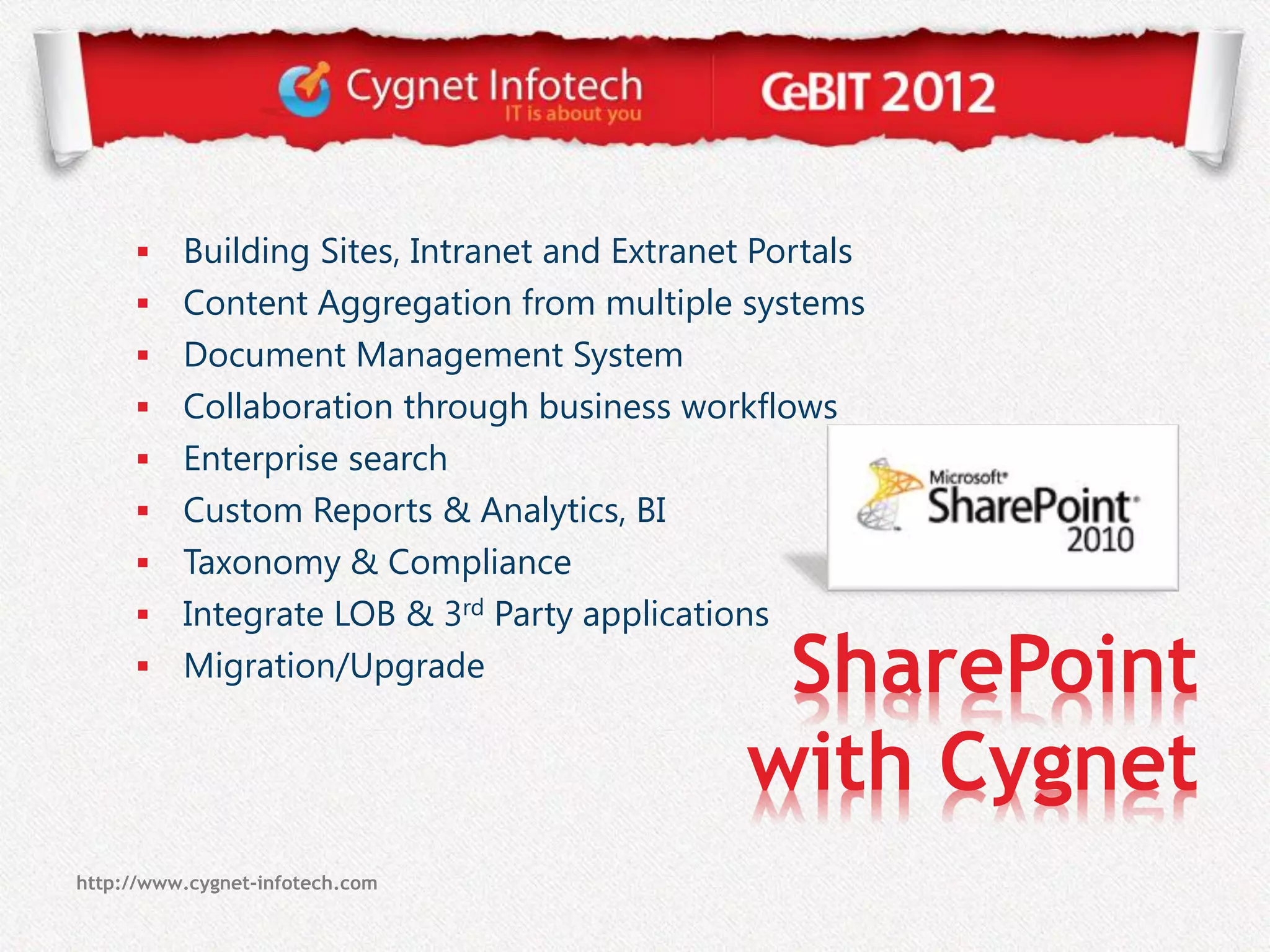 Cygnet corporate ppt | PDF