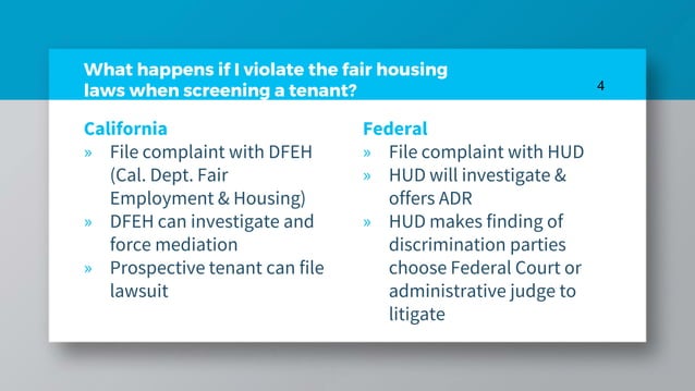 HUD’s New Guidelines on Tenant Screening and Criminal Background Checks | PPT