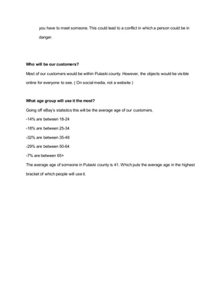 Pulaski trading company | PDF