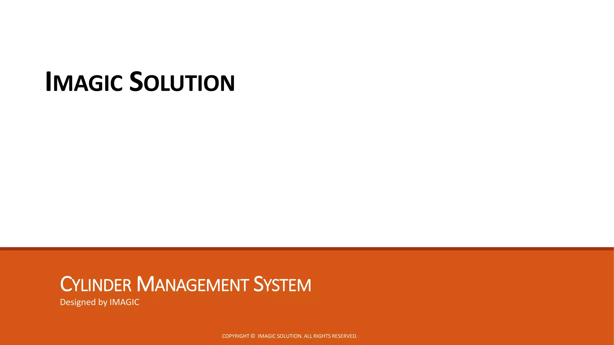 Cylinder Management Software | PPSX