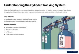 Cylinder Tracking System: Smart Monitoring for Gas Safety | PDF