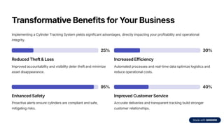 Cylinder Tracking System: Smart Monitoring for Gas Safety | PDF
