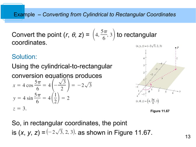 Cylindrical and Spherical Coordinates System | PPT | Geography | Science