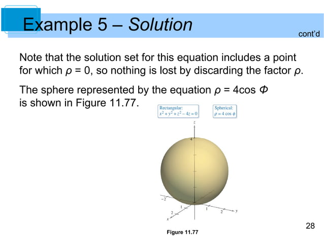 Cylindrical and Spherical Coordinates System | PPT | Geography | Science