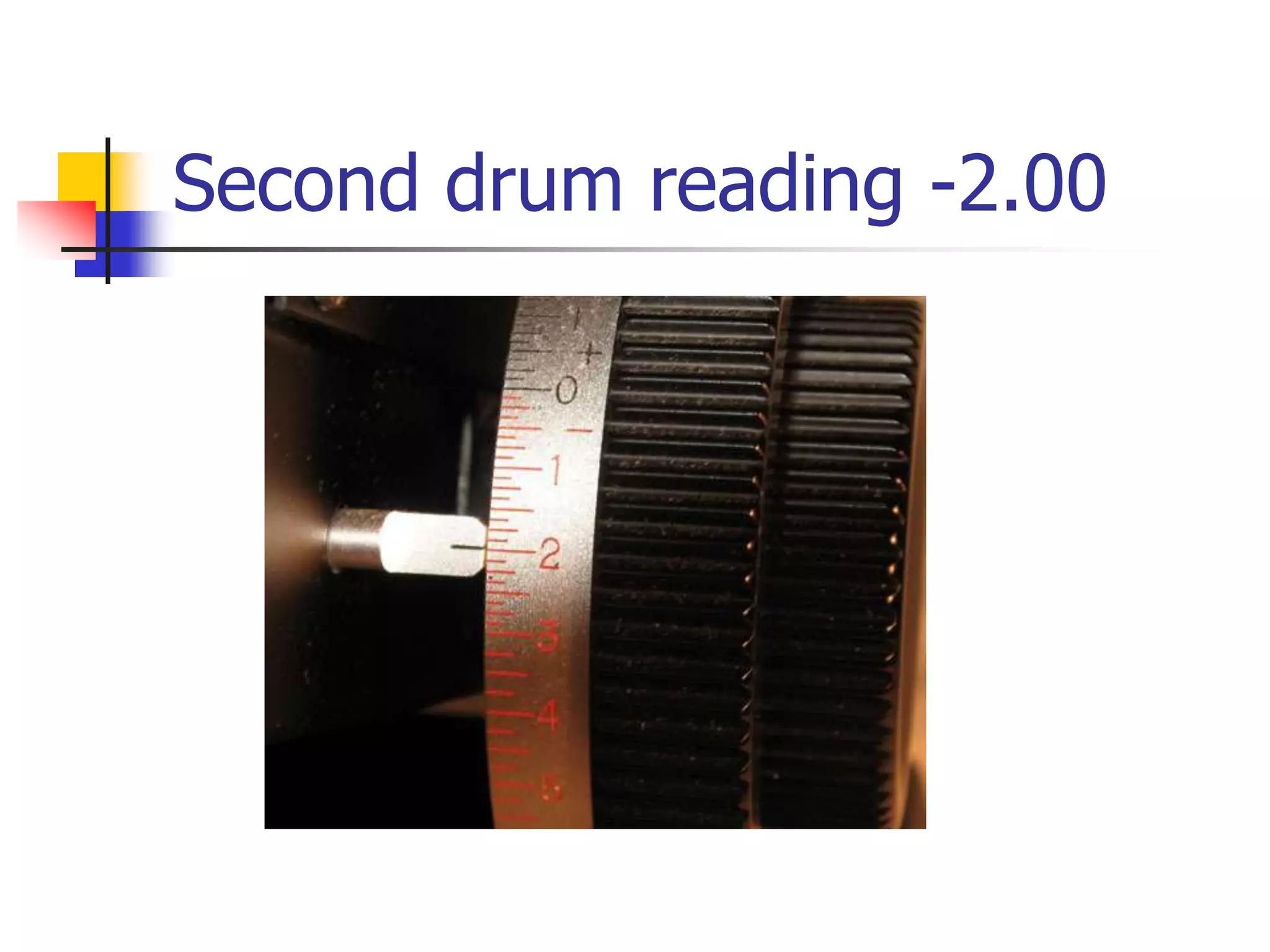 Cylinder form in lensometer | PPTX