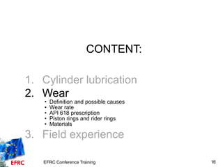 Cylinder lubrication. Lubrication & wear | PDF