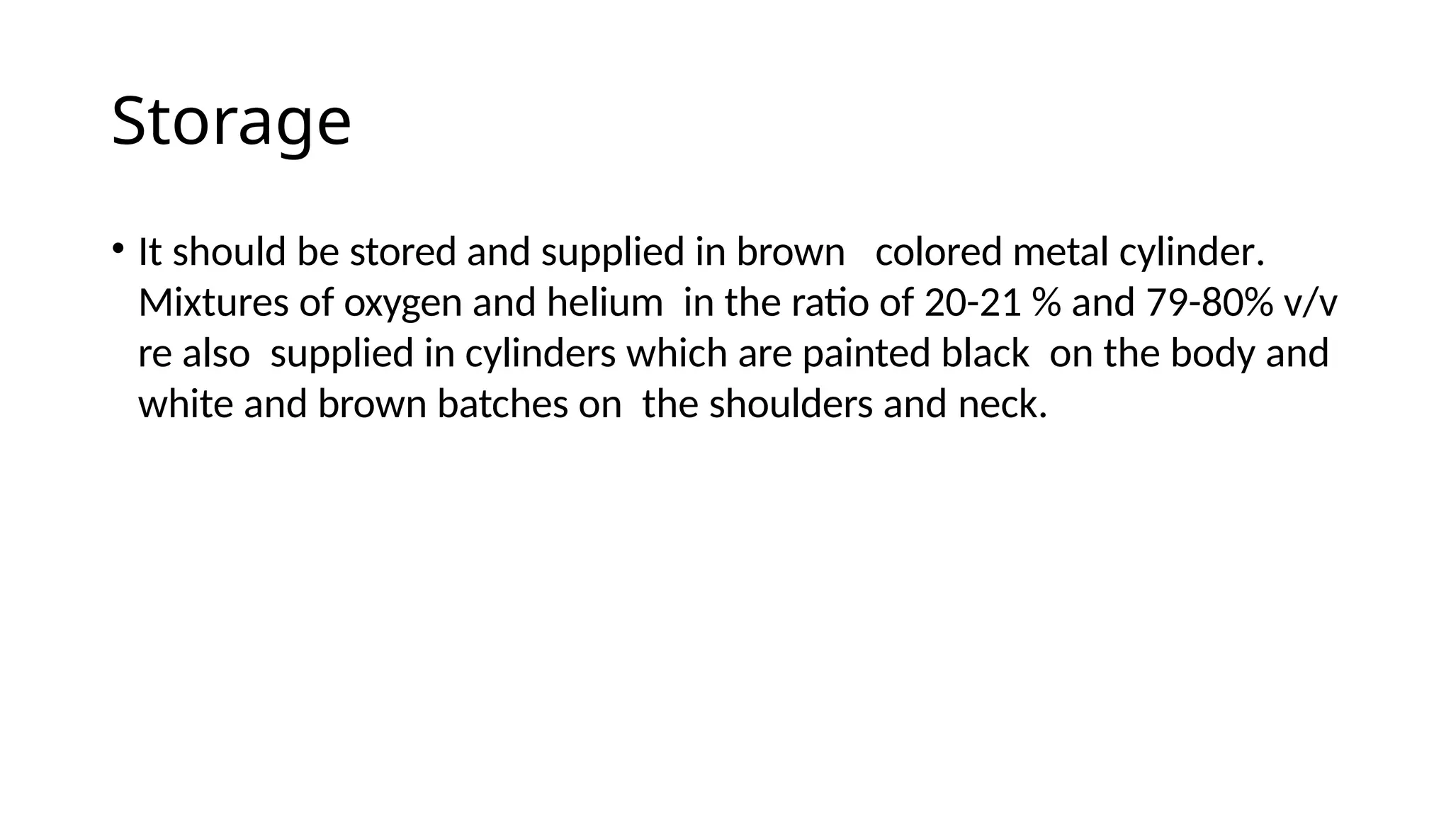Cylinders and Color coding And Different Gases | PPTX