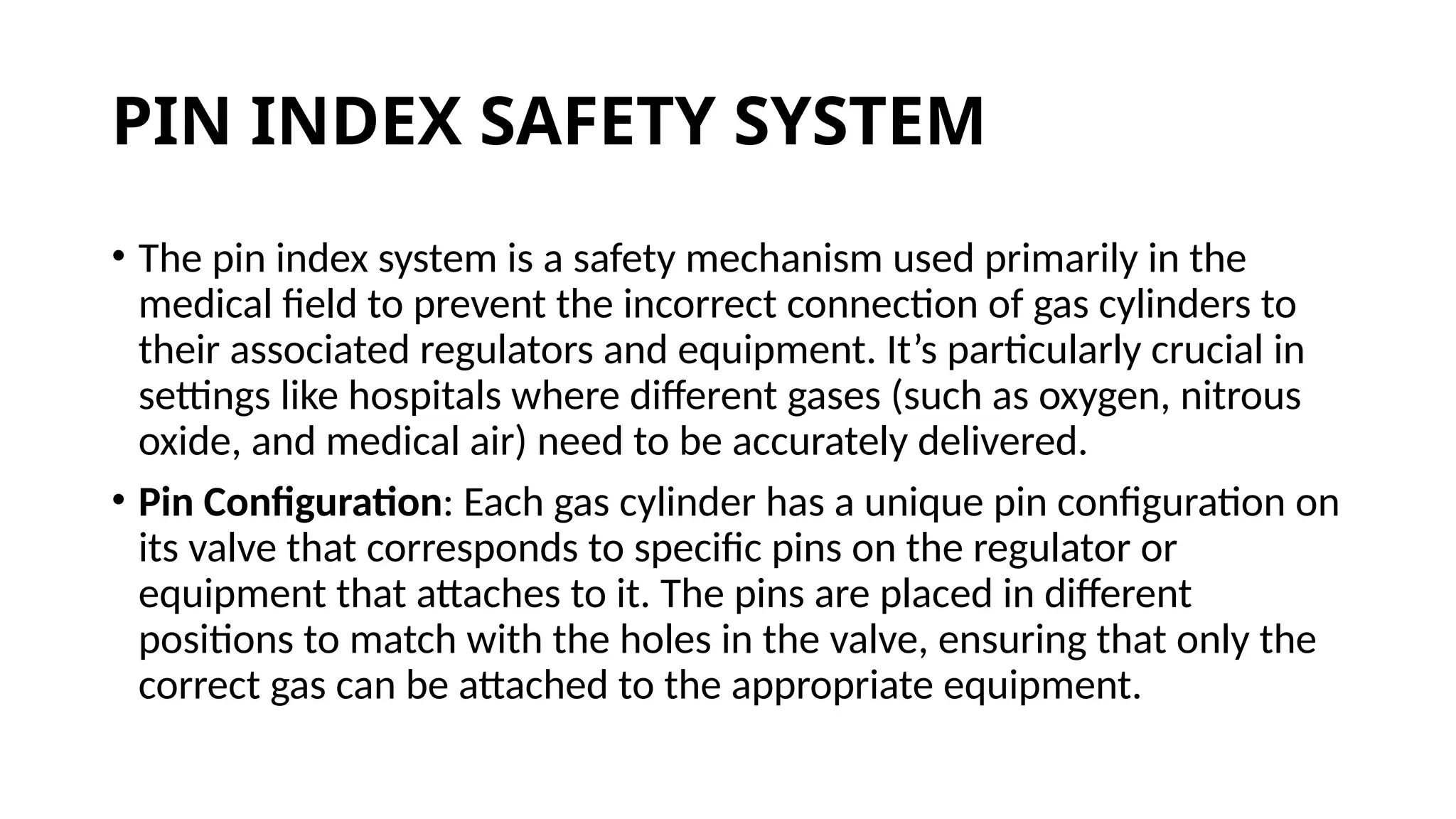 Cylinders and Color coding And Different Gases | PPTX
