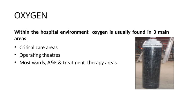 Cylinders and Color coding And Different Gases | PPTX | First Aid ...