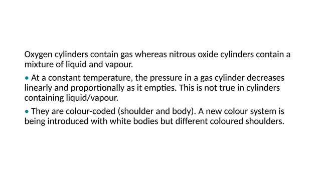 Cylinders and Color coding And Different Gases | PPTX | First Aid ...