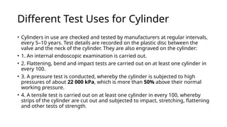 Cylinders and Color coding And Different Gases | PPTX