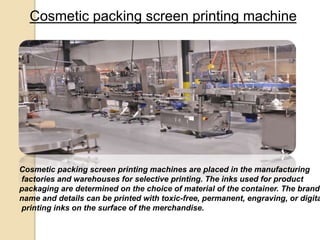 Most Demanding Cylinder screen printing Machine for Sale | PPT