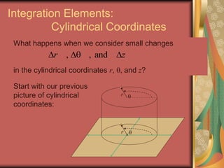 Cylindrical and spherical coordinates | PPT
