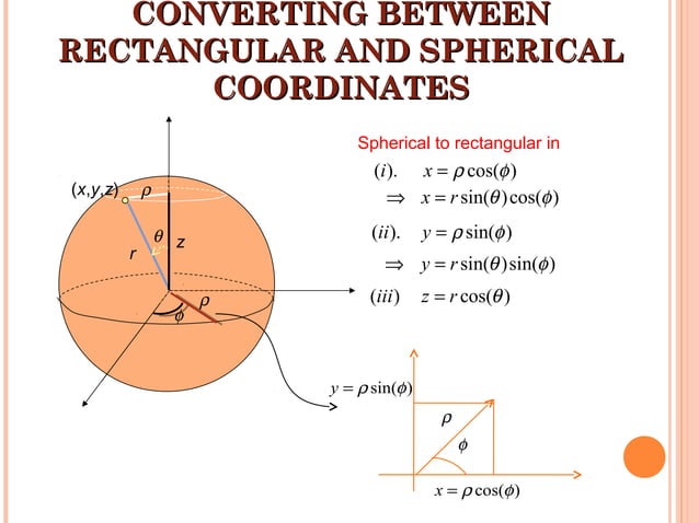 Application of Cylindrical and Spherical coordinate system in double ...