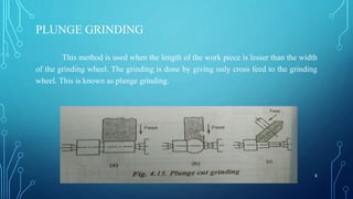 Cylindrical grinding | PPTX