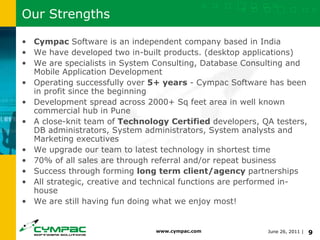 Cympac Corporate Presentation | PPT