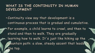 ISSUES ON HUMAN DEVELOPMENT | PPTX