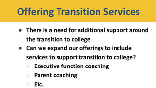 Supporting Successful Student Transition | PDF