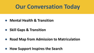 Supporting Successful Student Transition | PPT