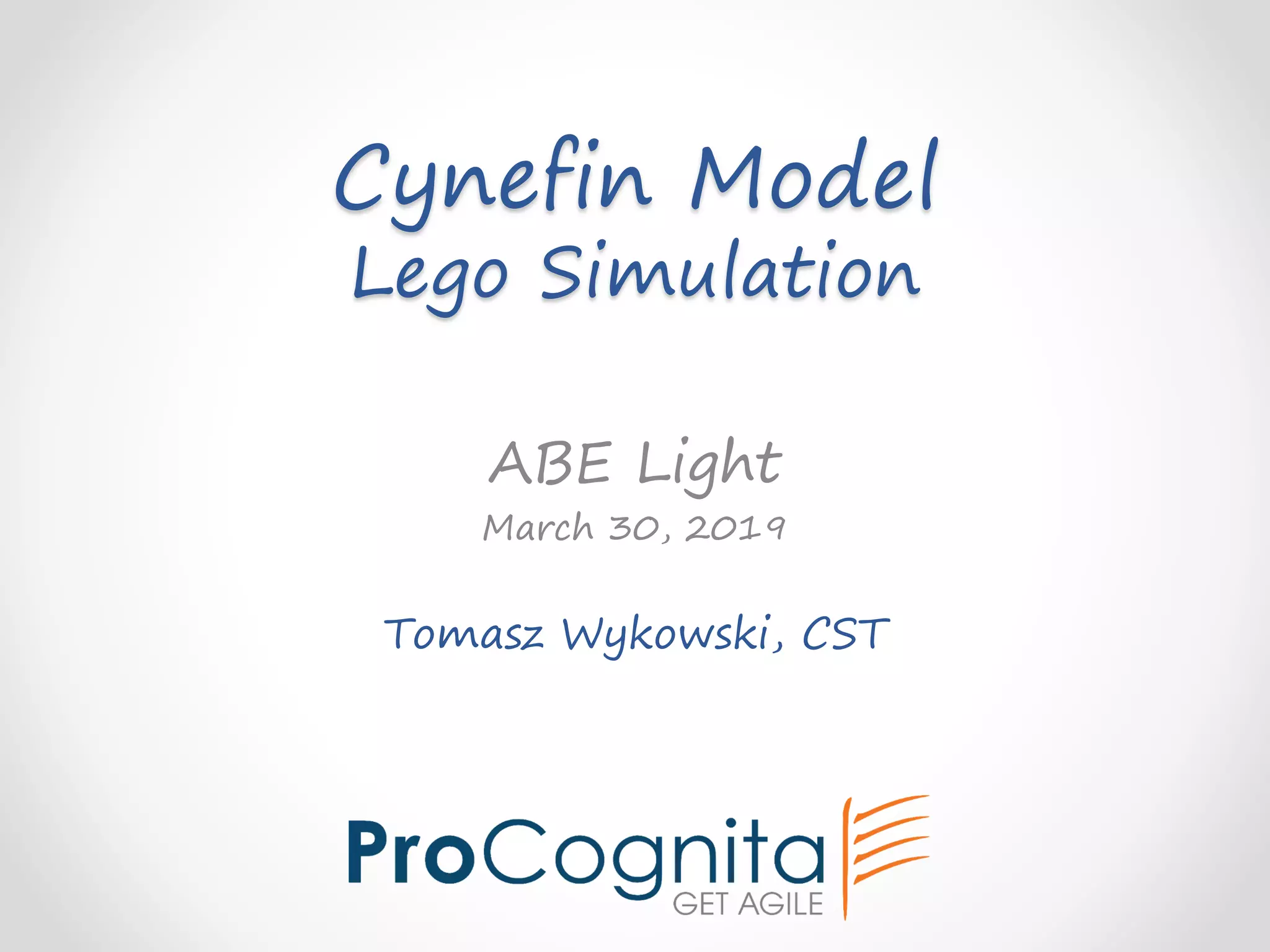 Cynefin Framework - Lego Simulation | PDF
