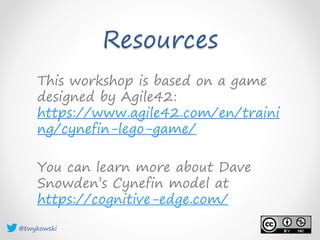 Cynefin Framework - Lego Simulation | PDF