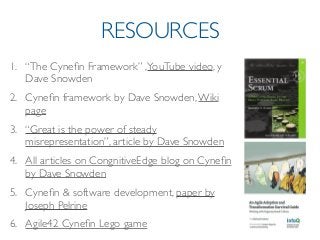 Cynefin Lego ALE14 | PDF