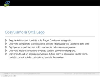 Cynefin Lego Game Agenda (versione 2.0 in Italiano) | PPT