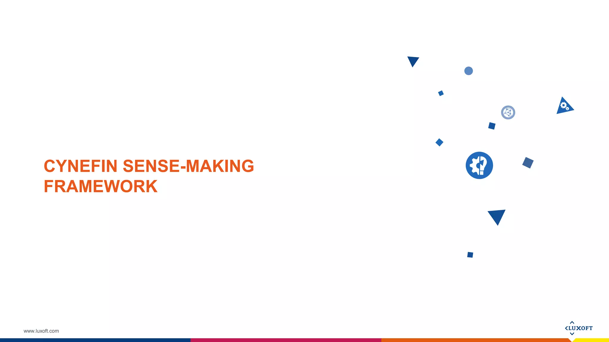 Cynefin sensemaking framework and usage examples | PPTX | Computer ...