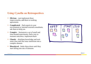 Cynefin sensemaking framework and usage examples | PDF