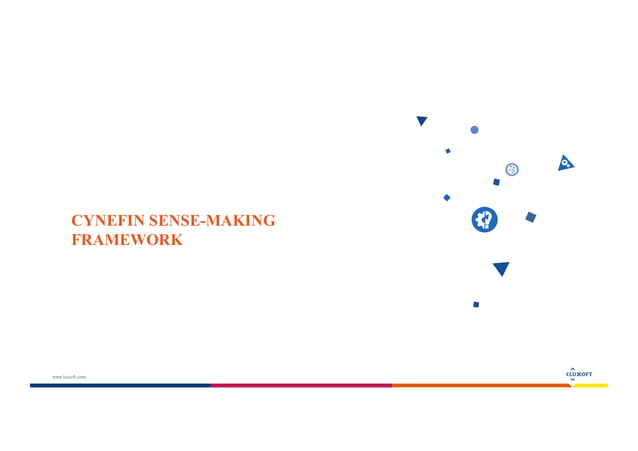 Cynefin sensemaking framework and usage examples | PPT