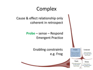 Cynefin & software testing | PPT